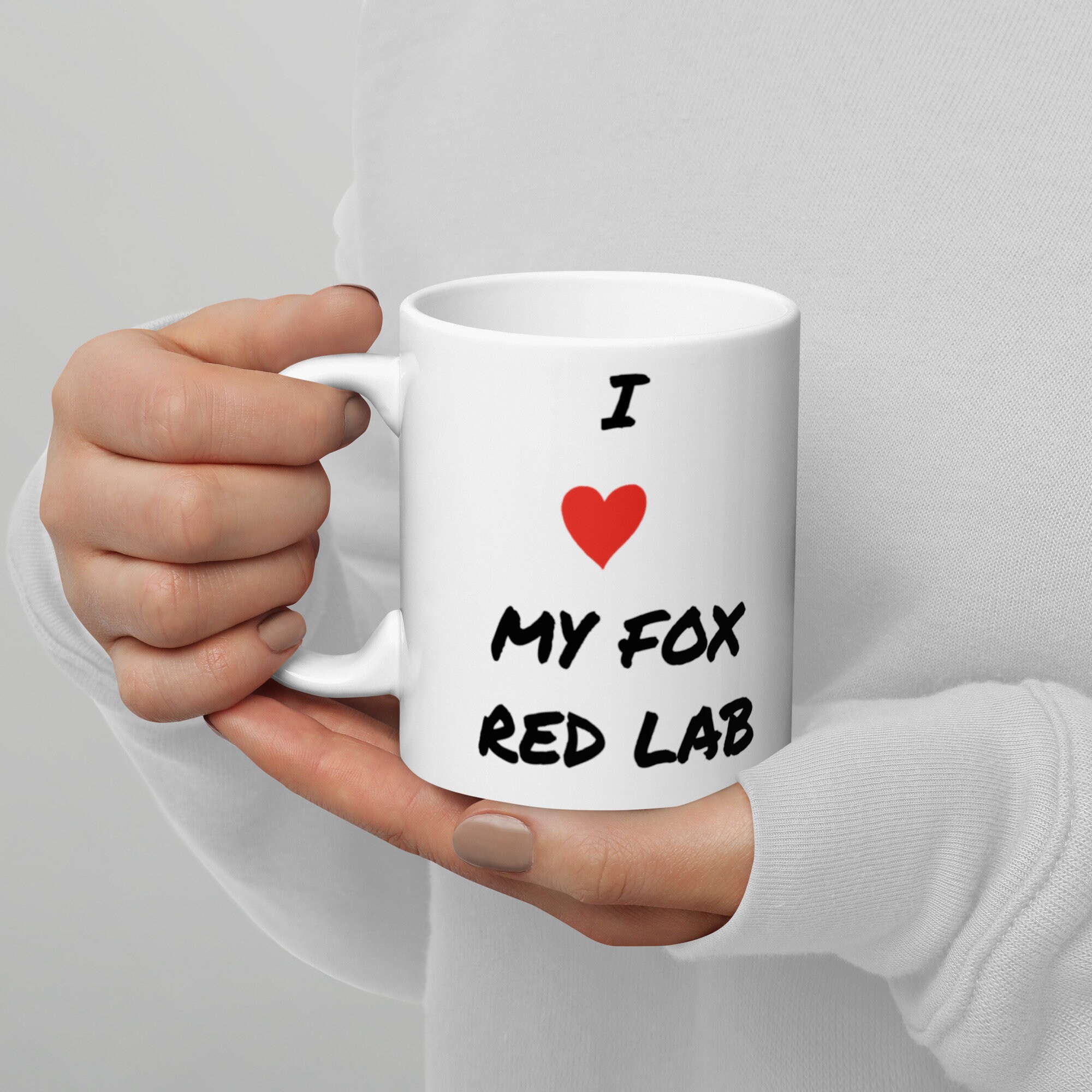 Fox Red Lab Mug, Fox Red Lab Themed Mug, Mug for Fox Red Lab Lover - Etsy