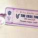 Era Tour Concert Ticket Design Bookmark - Etsy