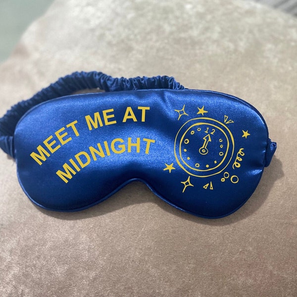 Satin Sleep Mask - Etsy UK