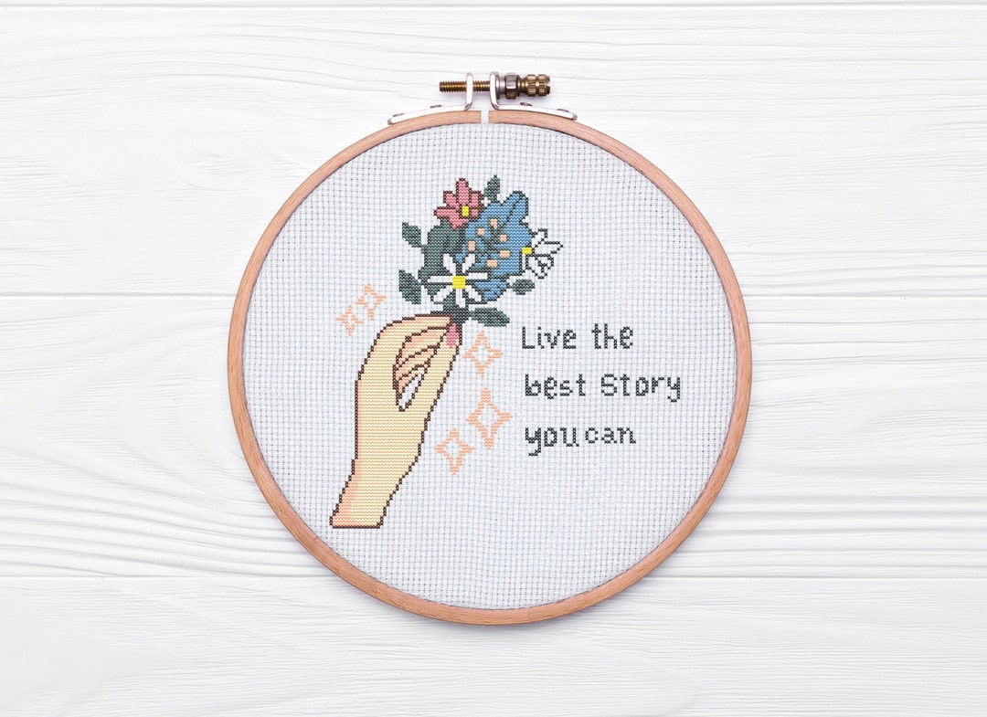 Quotes Cross Stitch Pattern Gift - Etsy