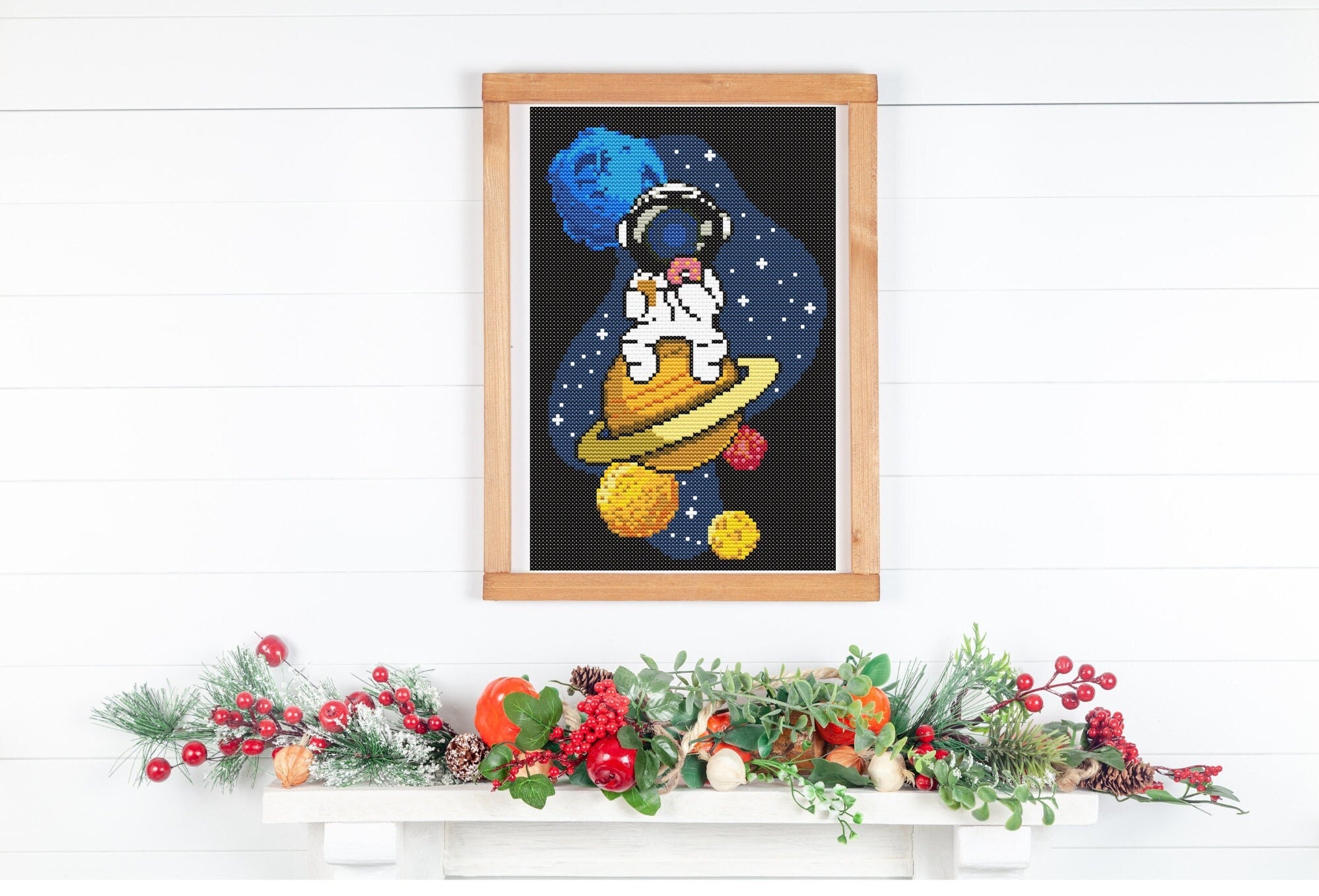 Cross Stitch Pattern PDF Astronaut - Etsy