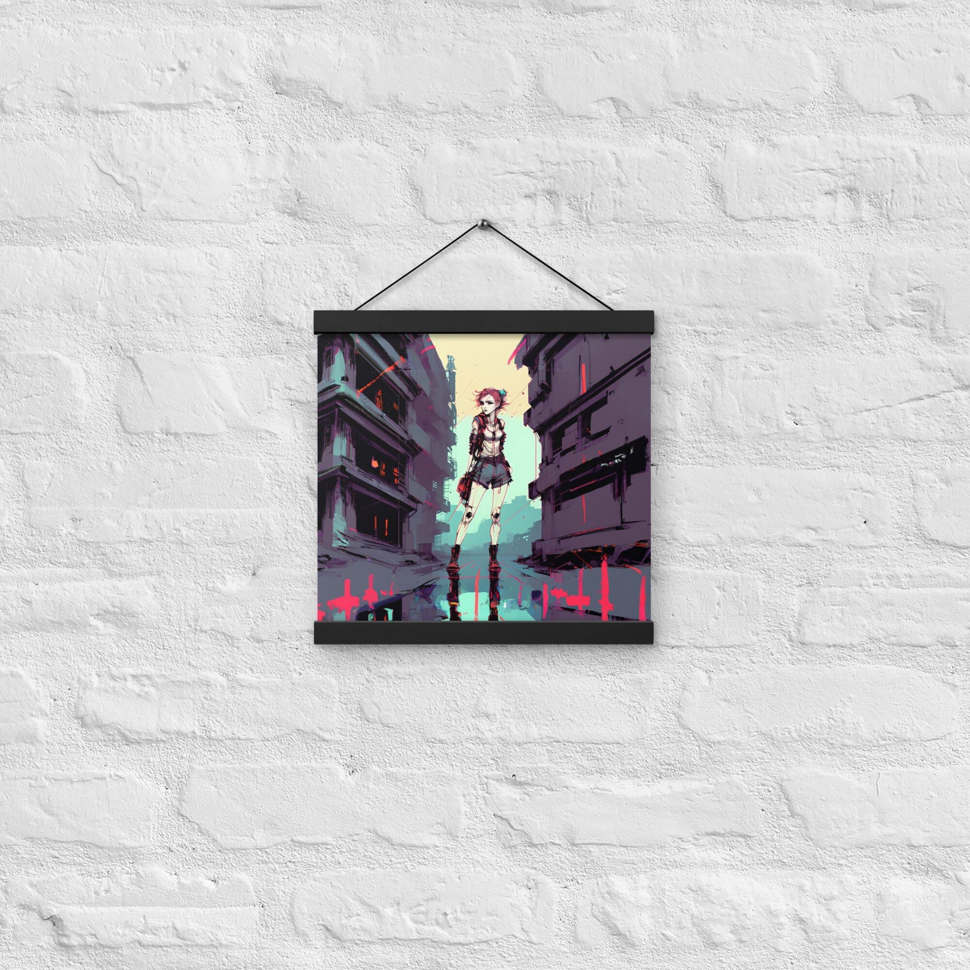 Punk Girl Poster - Etsy