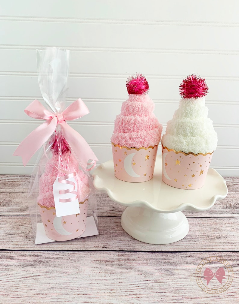 Baby Shower Prize for Games, Baby Girl Shower Party Favors, Fuzzy Sock ...