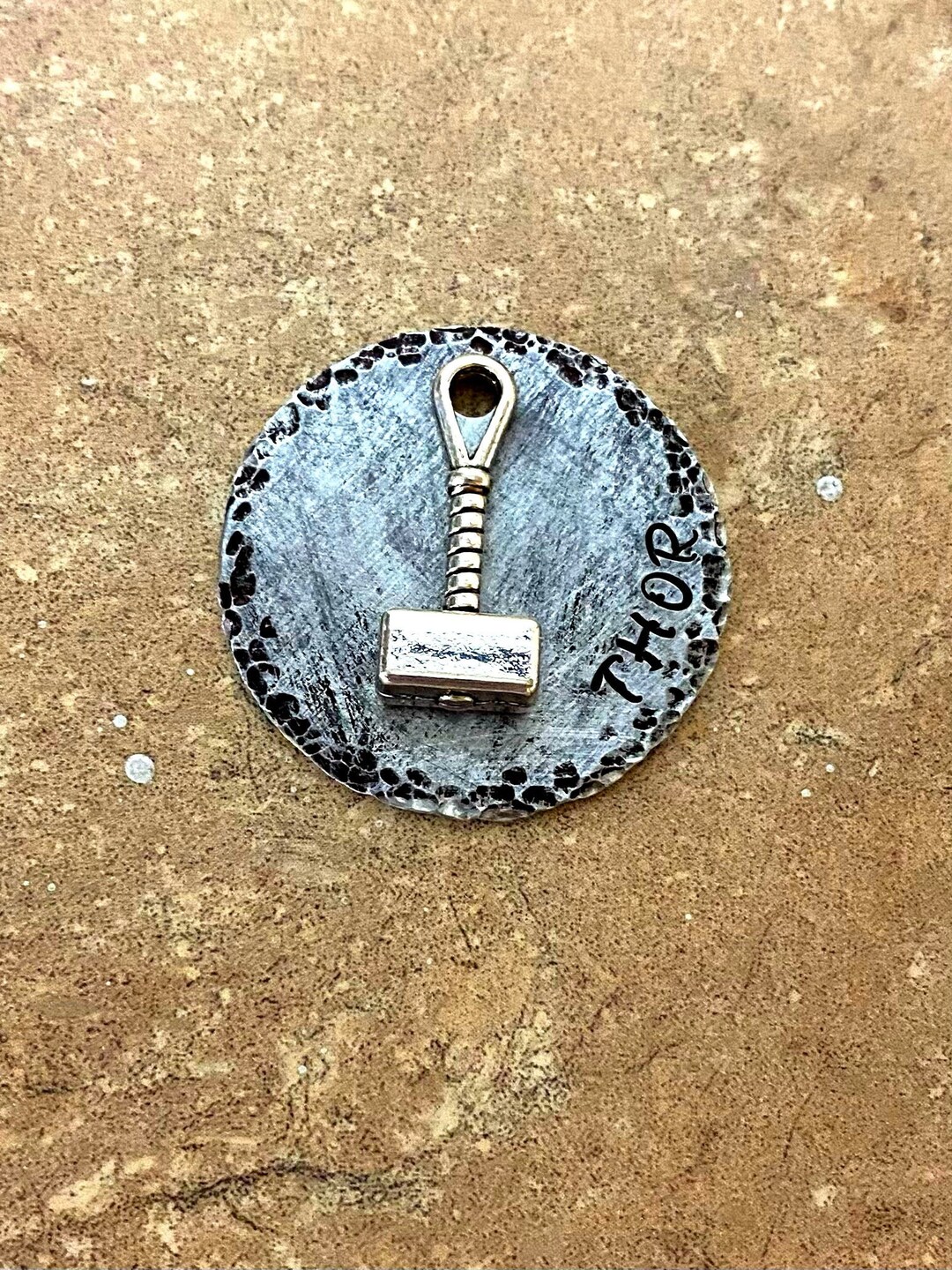 Mighty Hammer Dog Tag, Hammer Pet ID, Mythological Pet Names, Pet ID ...