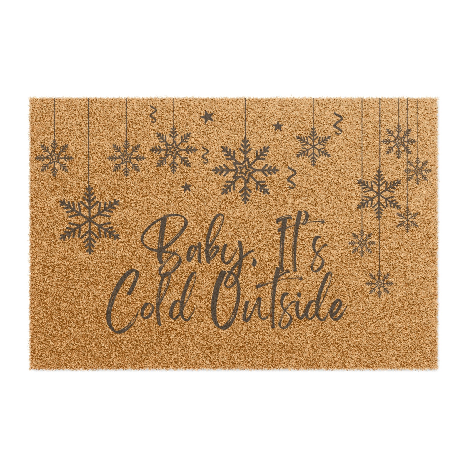 Christmas Doormat Baby It's Cold Outside Winter Doormat - Etsy