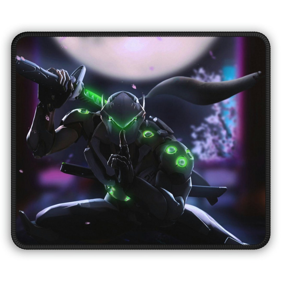 Genji Overwatch Gaming Mouse Pad Etsy