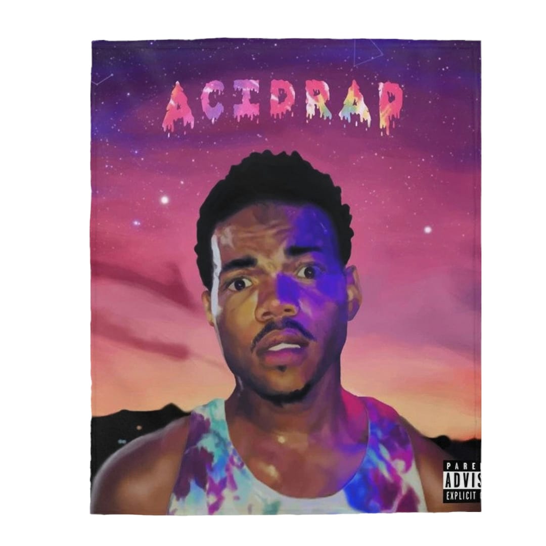 Chance the Rapper 'acid Rap' Album Cover Velveteen - Etsy
