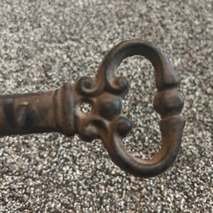 Vintage Cast Iron Key Rack With Hooks - Etsy