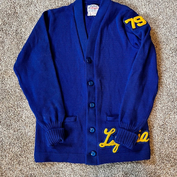 Letterman Sweater - Etsy