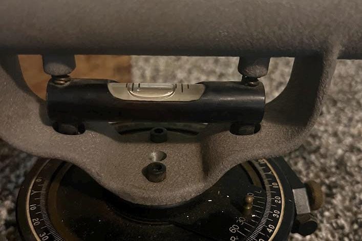 Vintage Sears Roebuck Craftsman Survey Transit Level With Box - Etsy