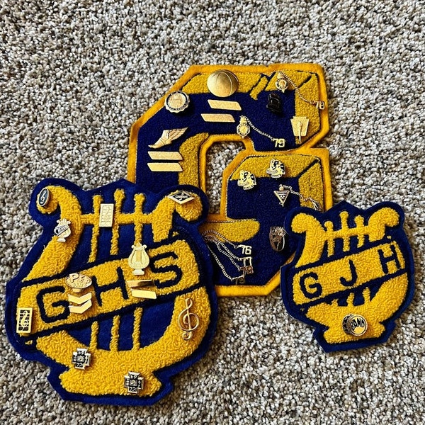 Letterman Patches - Etsy