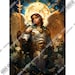 Archangel Raphael the Warrior of Men Digital Art Download Catholic ...
