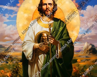 Saint Joseph - Art Digital Download - Catholic Inspiration - St. Joseph ...