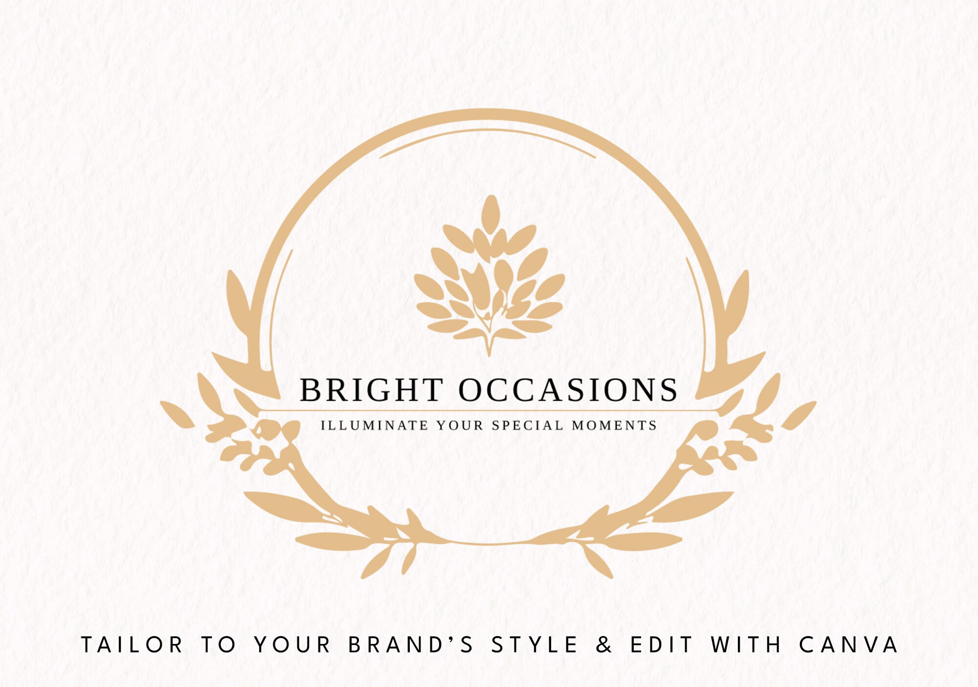 Premade Logo Design, Events Logo, Premium Logo Design, Modern, Logo for ...