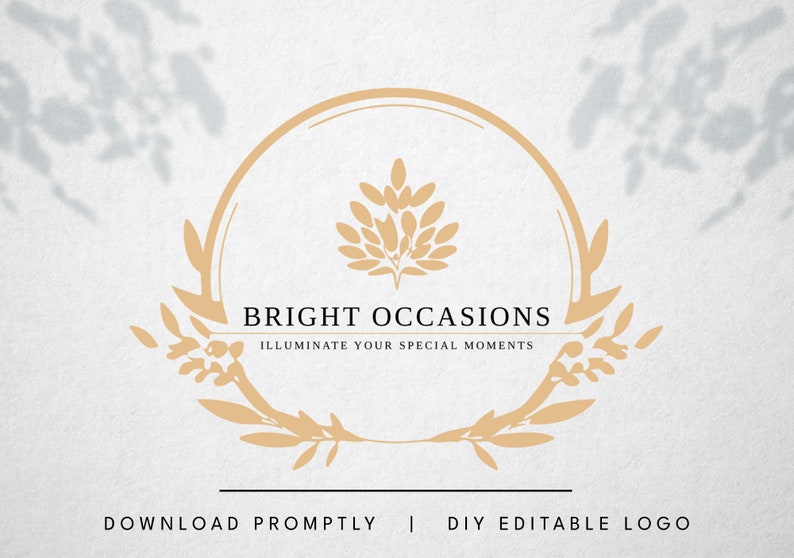 Premade Logo Design, Events Logo, Premium Logo Design, Modern, Logo for ...