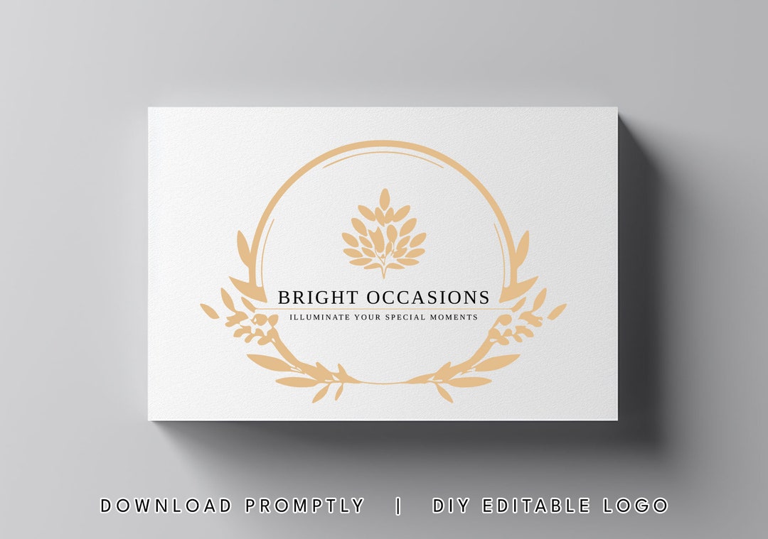 Premade Logo Design, Events Logo, Premium Logo Design, Modern, Logo for ...
