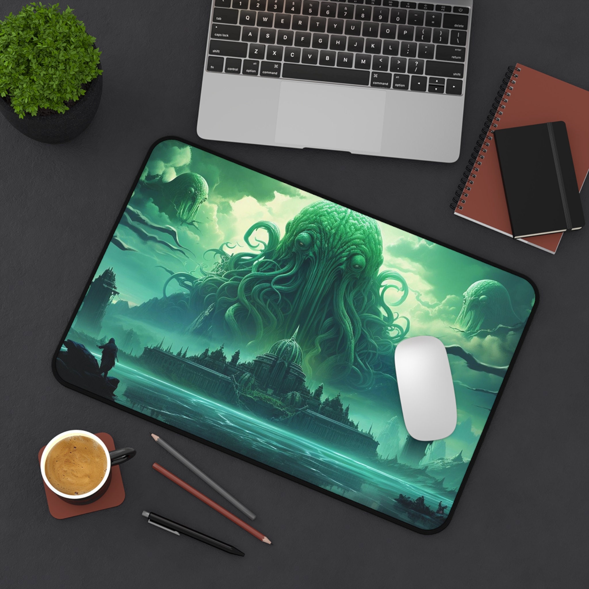 Dungeons and Dragons Mind Flayer Empire Gaming Desk Mat, Gaming Mouse ...