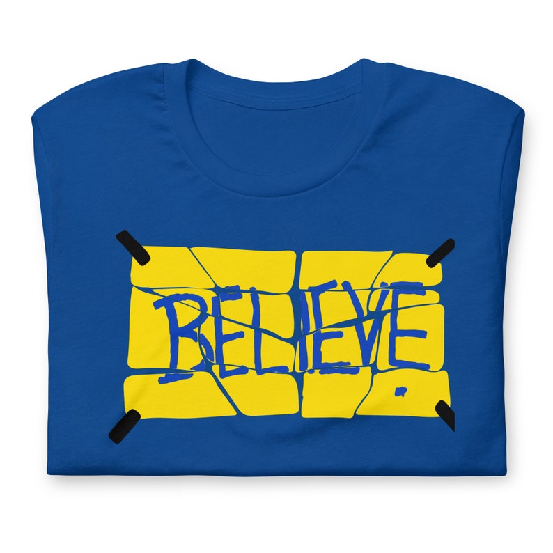Believe Torn Sign Ted Lasso Shirt Afc Richmond Tee Etsy