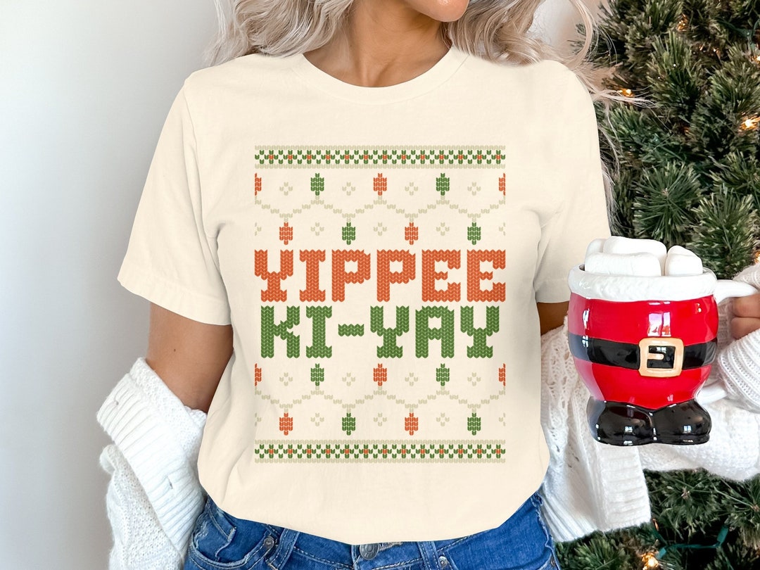 Christmas Diehard Yippee Ki Yay Holiday Shirt Christmas - Etsy
