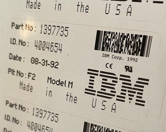 IBM Retro Service Label Sticker Logo [ricing] - Etsy
