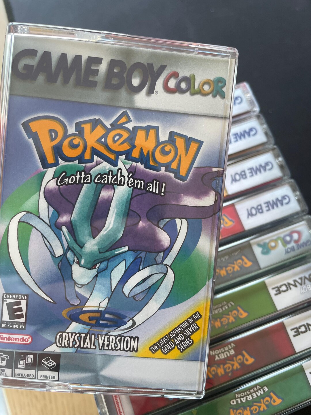 Custom Pokemon Cassette Cases for Gameboy, GBC, GBA Unique Handmade ...