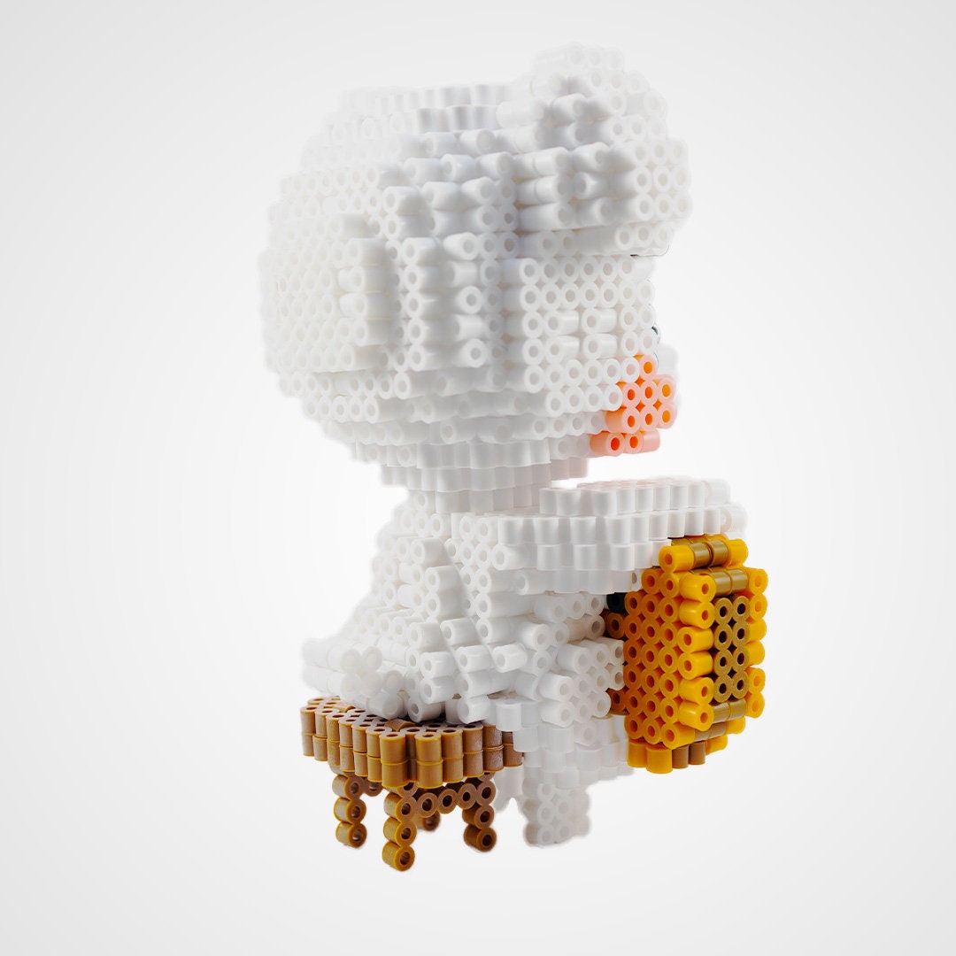 K.K. Slider 3D Perler Figurine - Etsy