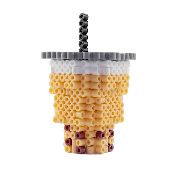 Perler Bead Boba Tea - Etsy
