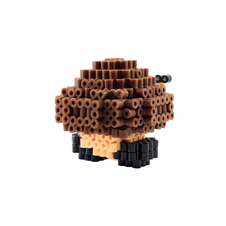Goomba 3D Perler Figurine - Etsy