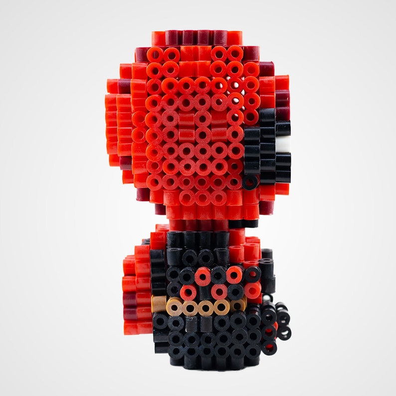 Deadpool 3D Perler Figurine - Etsy
