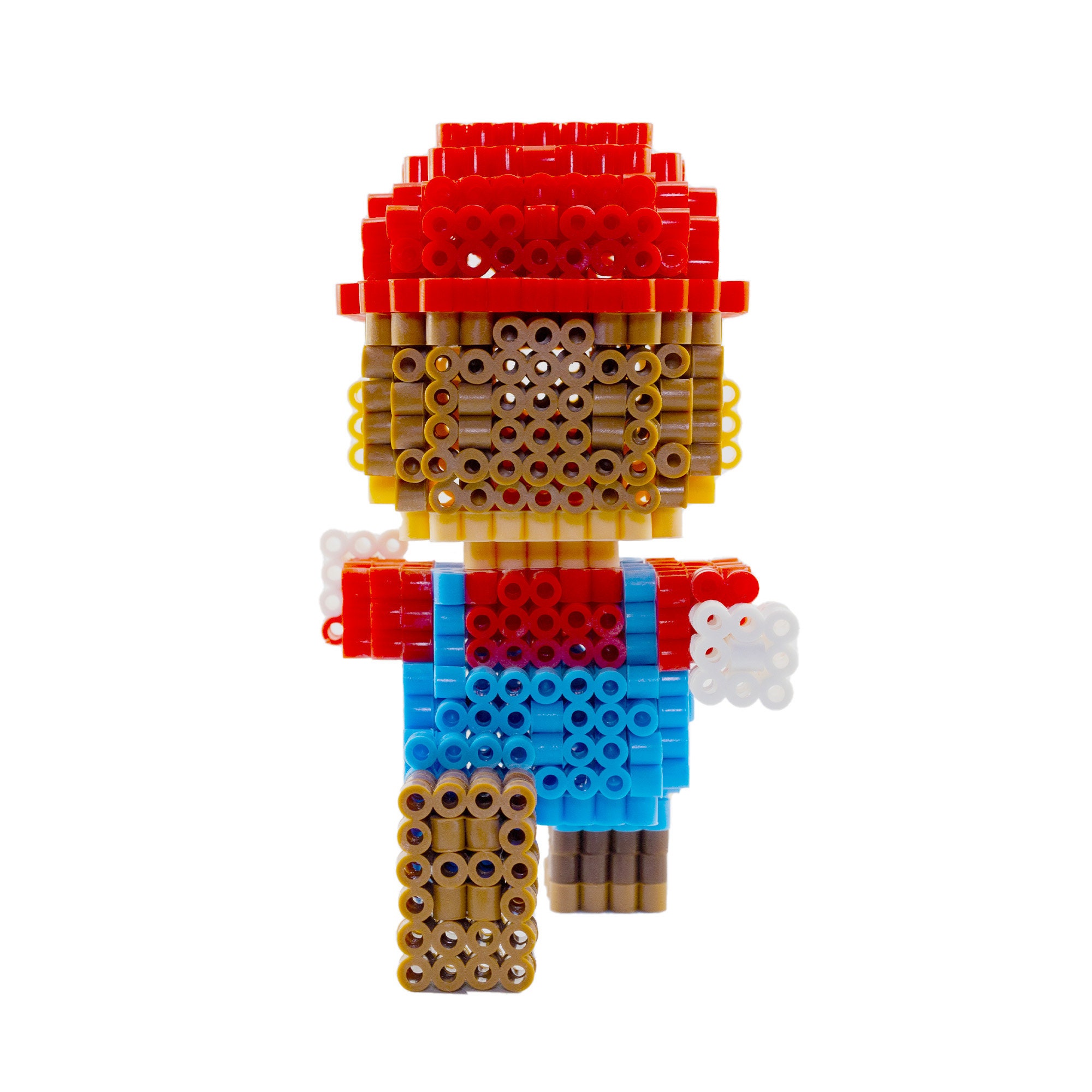 Mario 3D Perler Figurine - Etsy