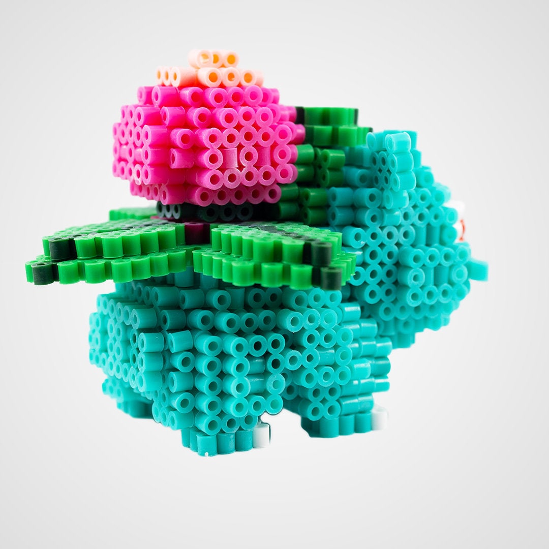 Ivysaur 3D Perler Figurine - Etsy