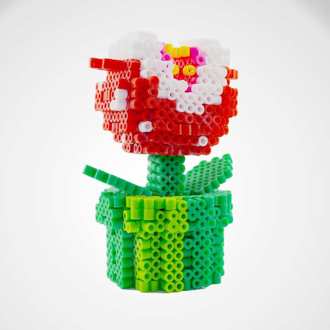 Piranha Plant 3D Perler Figurine - Etsy