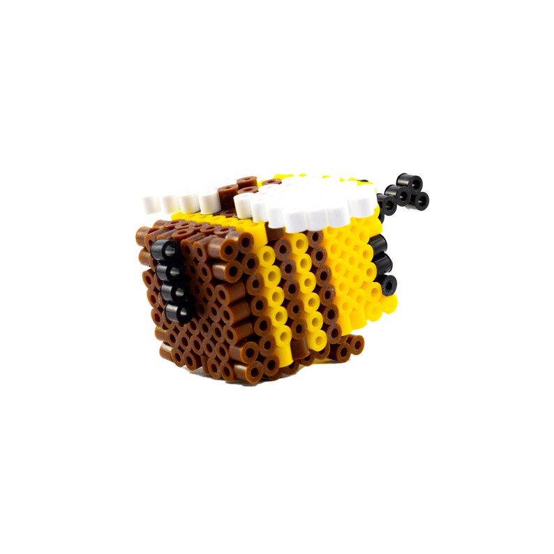 Minecraft Bee 3D Perler Figurine - Etsy