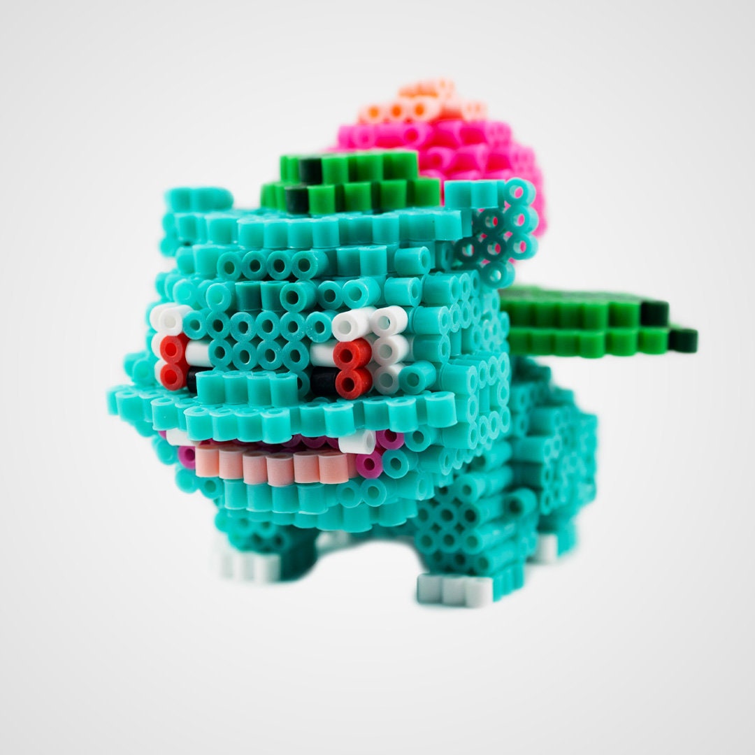 Ivysaur 3D Perler Figurine - Etsy