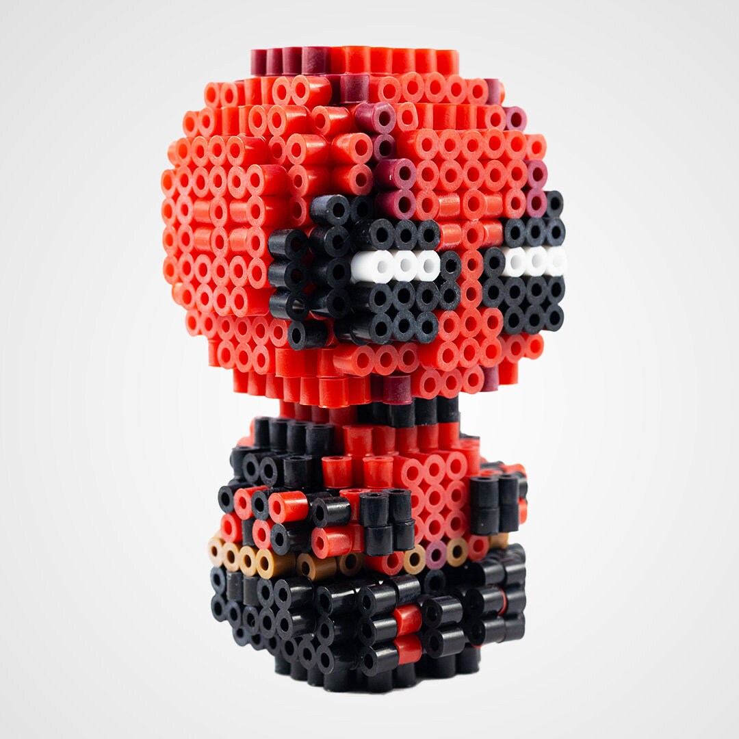 Deadpool 3D Perler Figurine - Etsy