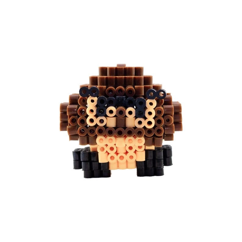 Goomba 3D Perler Figurine - Etsy