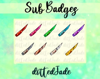 Last of Us Firefly Sub Badges for Twitch INSTANT DOWNLOAD Tlou ...
