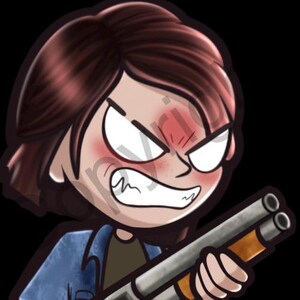 TLOU Ellie Themed Emotes and Sub Badges Pack - Etsy