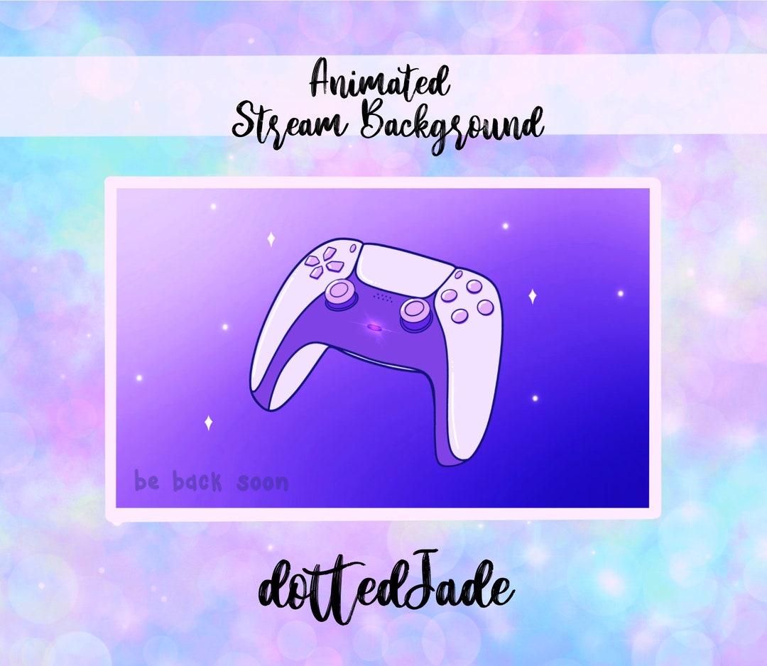 Animated Streaming Background - Etsy