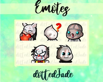 Dead by Daylight Survivor Emote Set DBD Emotes Twitch Sub/bit Emotes - Etsy