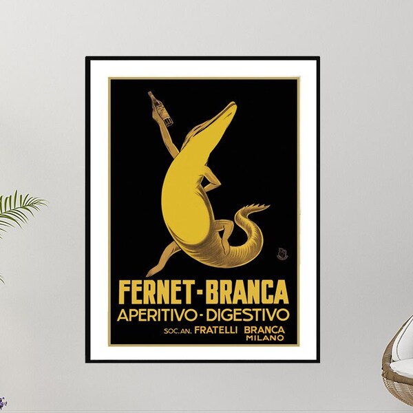Vintage Fernet Poster - Etsy