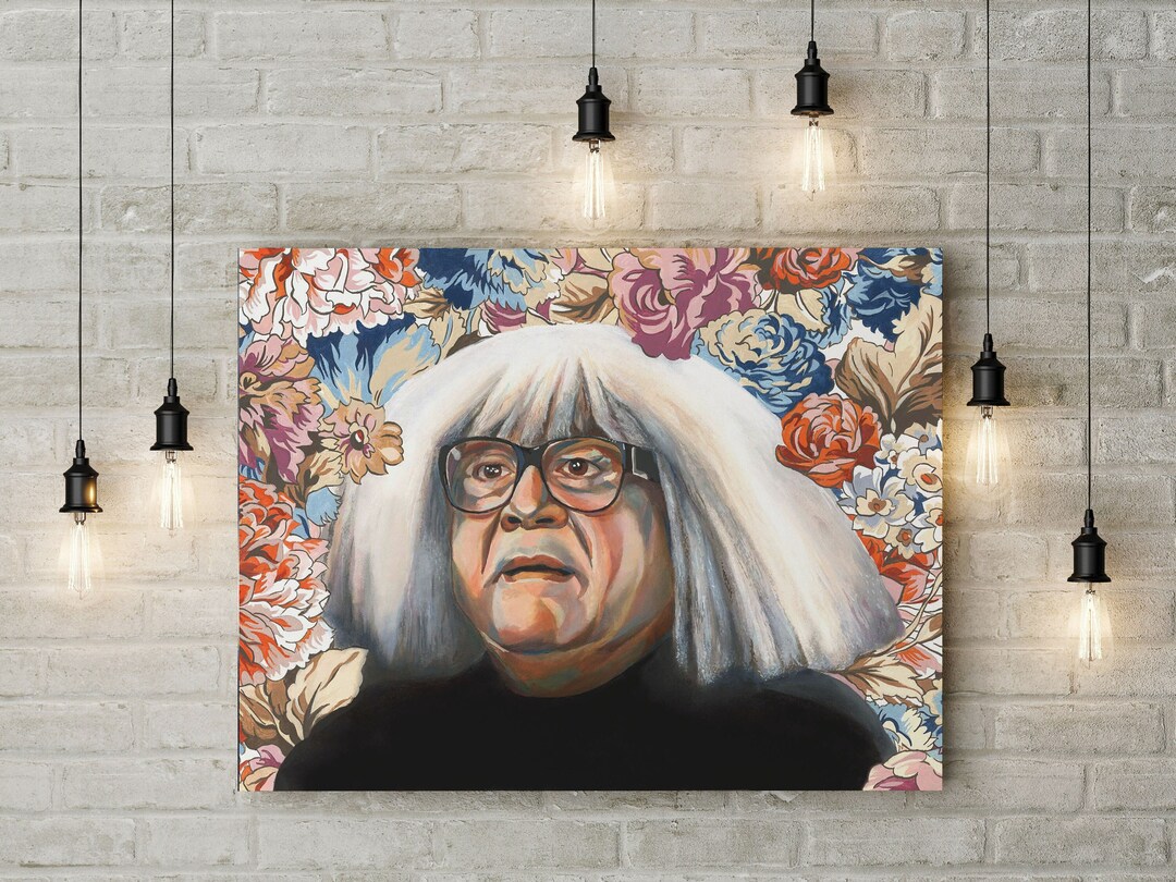 Frank Oil Painting Danny Devito Art Print It's - Etsy