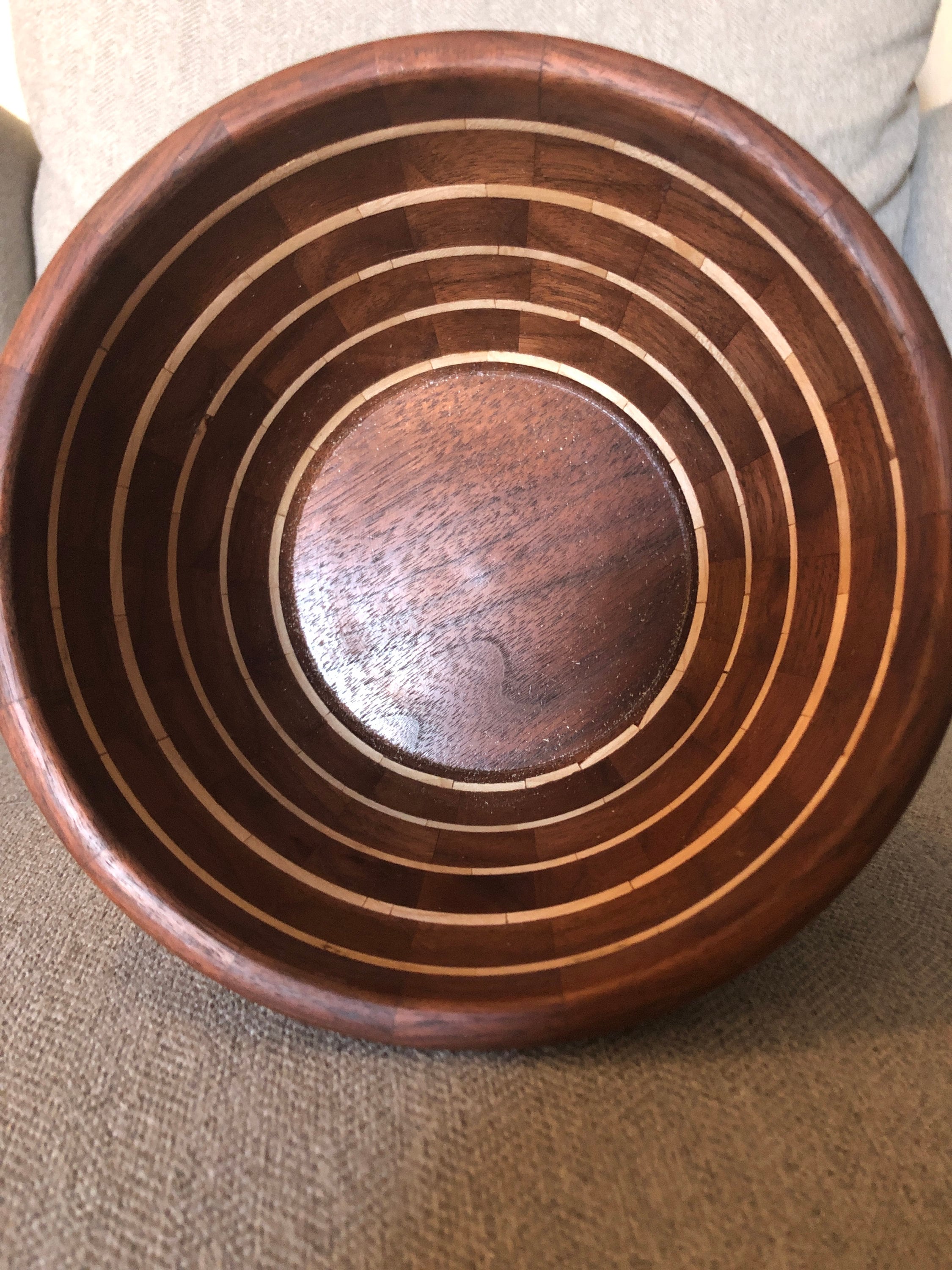 Wood Segmented Bowl - Etsy