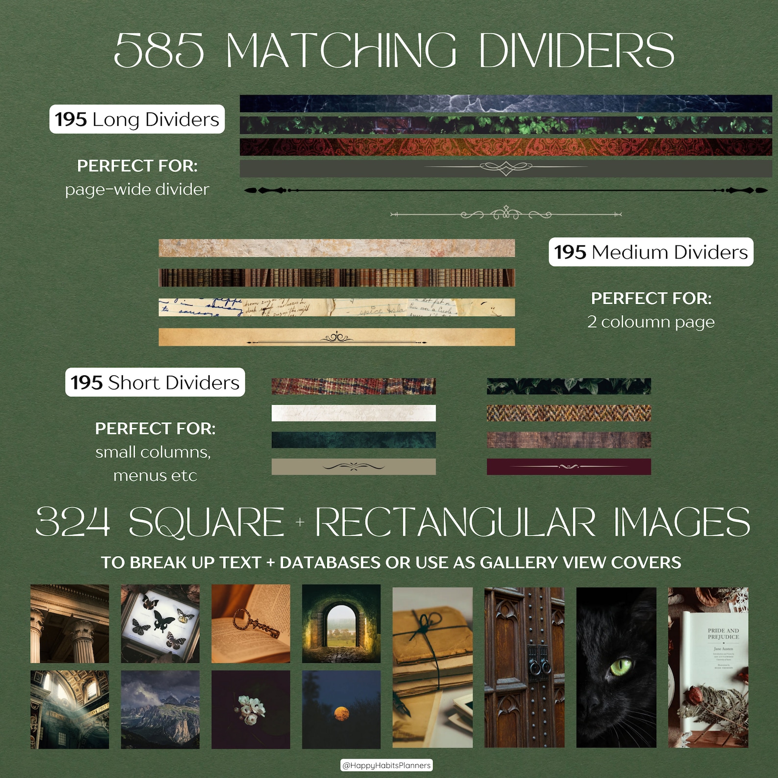 Dark Academia Aesthetic Notion Customization Bundle | Notion Icons ...