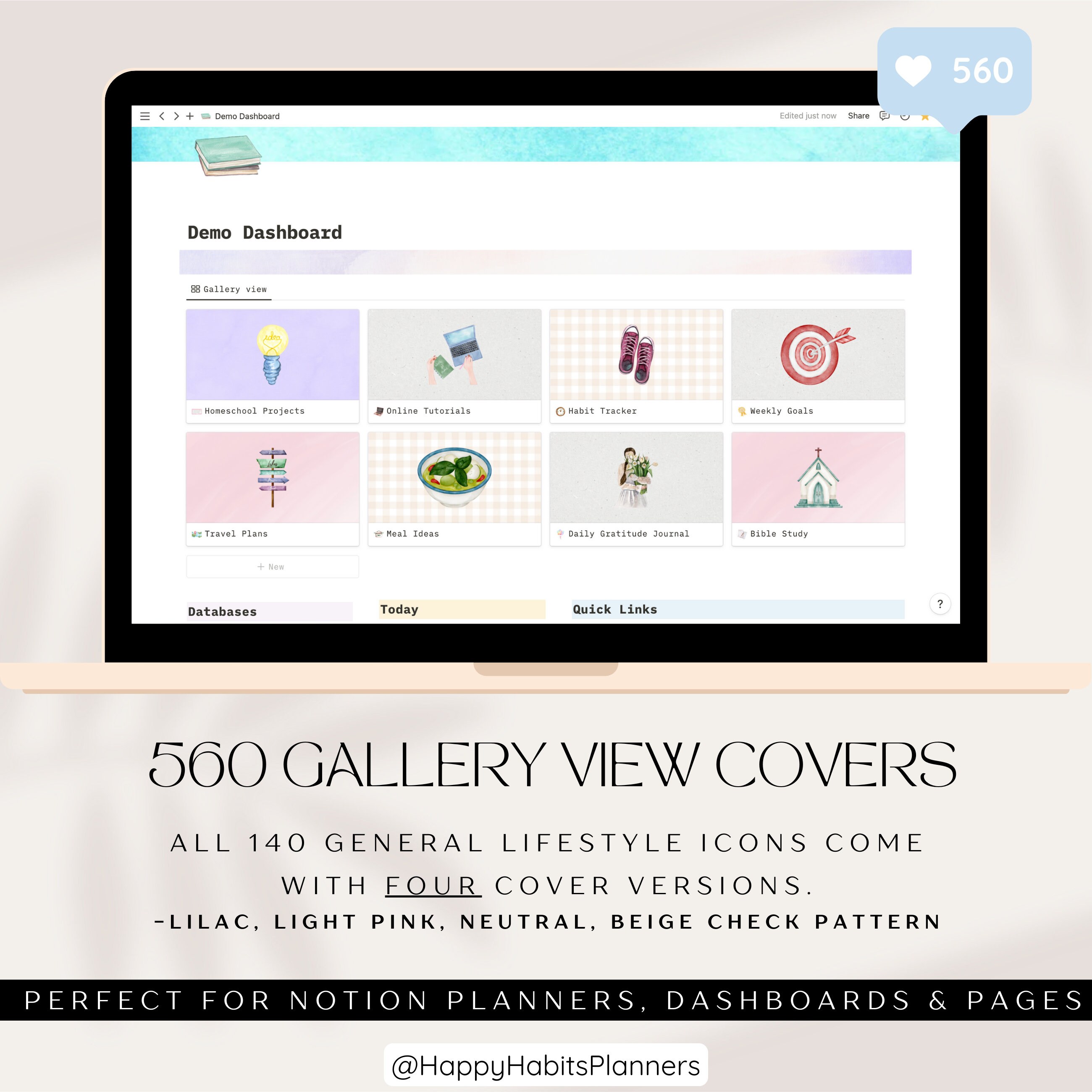 Watercolor Notion Customization Bundle Notion Icons, Notion Covers ...