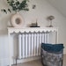 Radiator Console Table Cover Scallop Wavy Edge. Fully Customisable ...