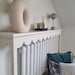 Radiator Console Table Cover Scallop Wavy Edge. Fully Customisable ...
