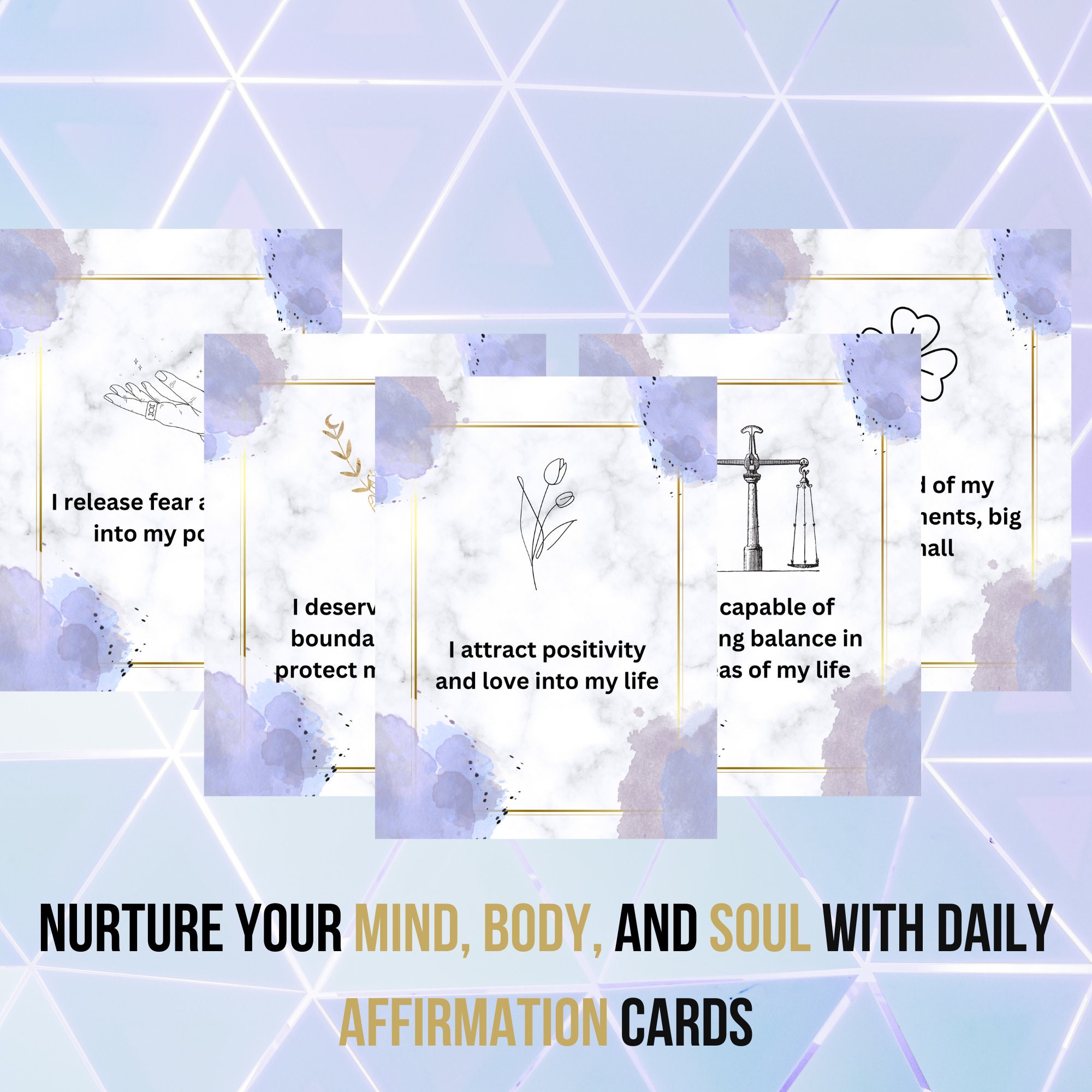 Affirmation Cards | Positive Quote | Self Love Cards | Positive ...