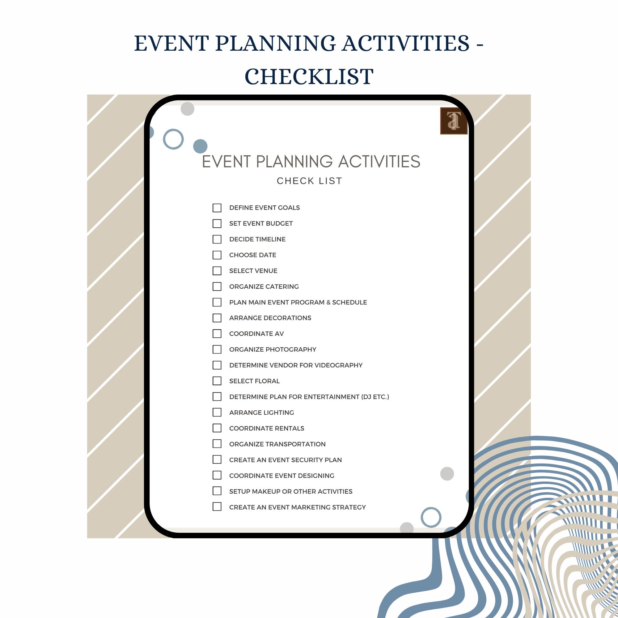 Event Planning Event Planner Event Organizer Vendor List Template ...