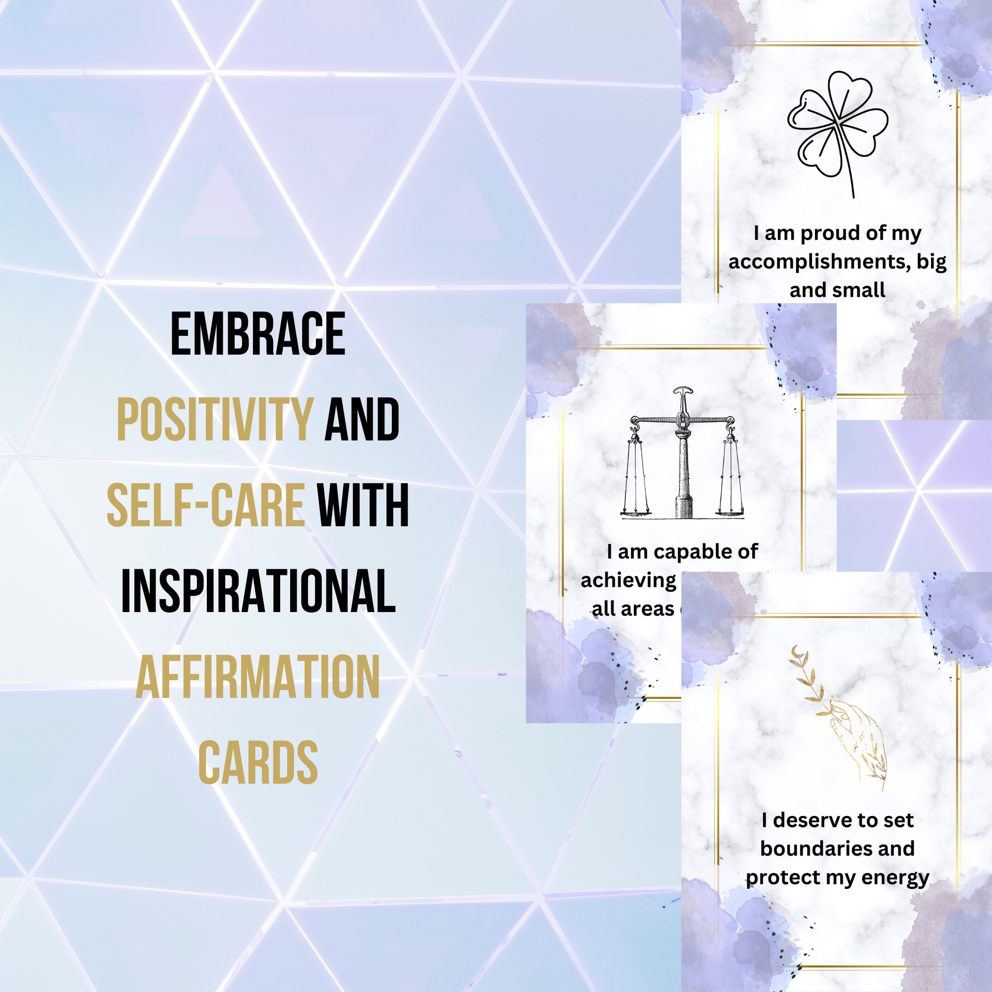Affirmation Cards | Positive Quote | Self Love Cards | Positive ...